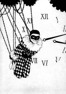 Mine Eyes: INSPIRATION... "Repent Harlequin!" said the Tick Tock Man