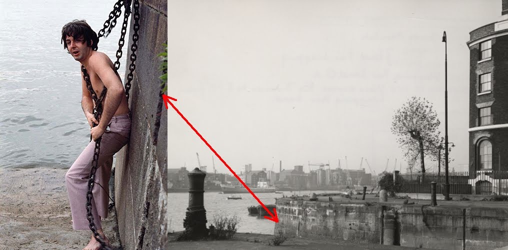 Kenwood: Wapping Pier Head: then & then (& now).