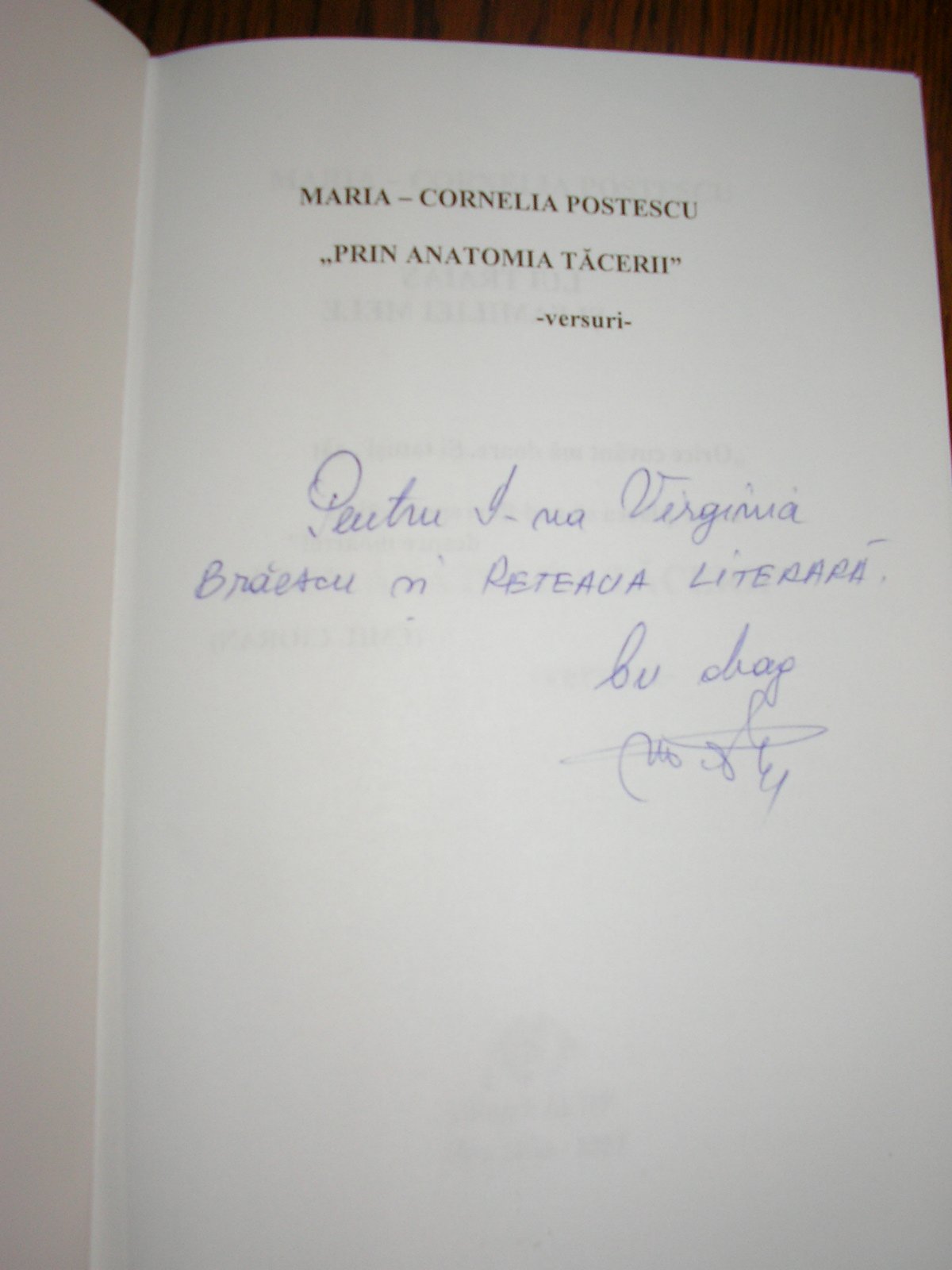 ®Mediatorul cărţii: Prin anatomia tăcerii – Scriitoarea Maria ...
