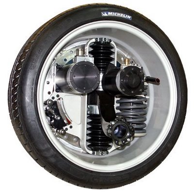 MondoElettrico: Sistema con Motori ruota Michelin Active Wheel e ...