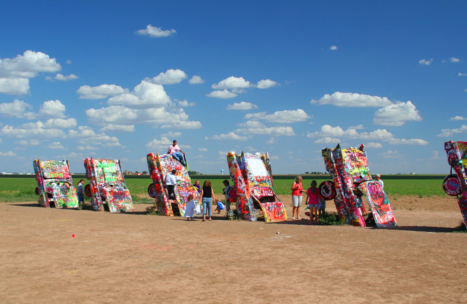 Route 66, The Mother Road: Day 4: Cadillacs Coming Out Of The Ground ...