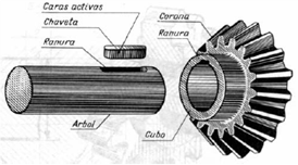 RESORTES Y CHAVETAS: CHAVETAS