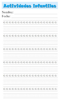 CALIGRAFIA PARA NIÑOS LETRA C : ACTIVIDADES PARA NIÑOS