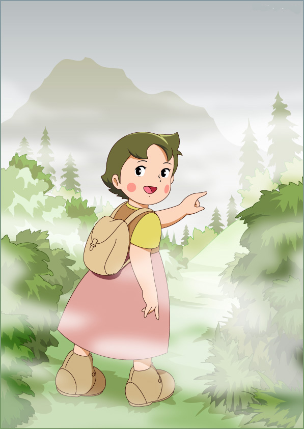 IMAGENES DE HEIDI EN LAS MONTAÑAS NEVADAS : COSAS PARA NIÑOS