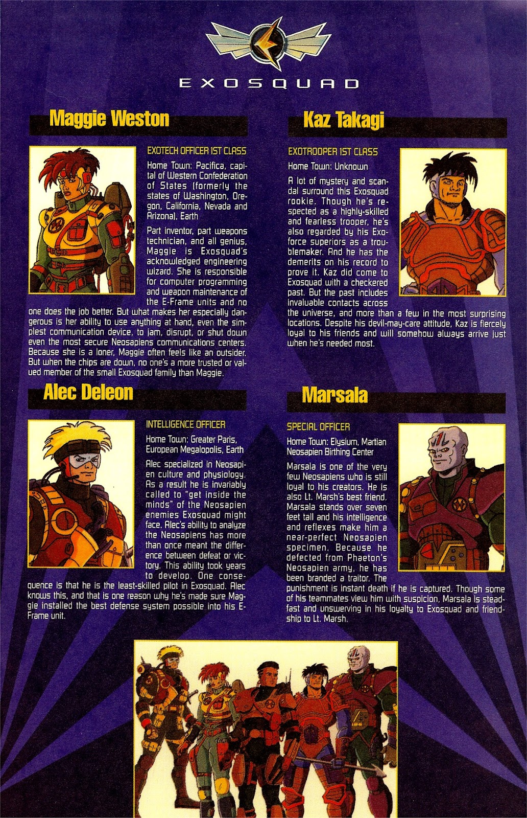 Read online Exo Squad comic - Issue # Full