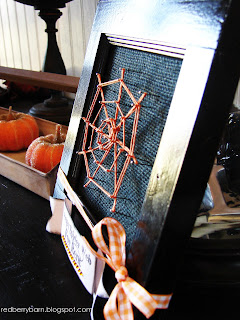 Redberry Barn: Spider Web String Art