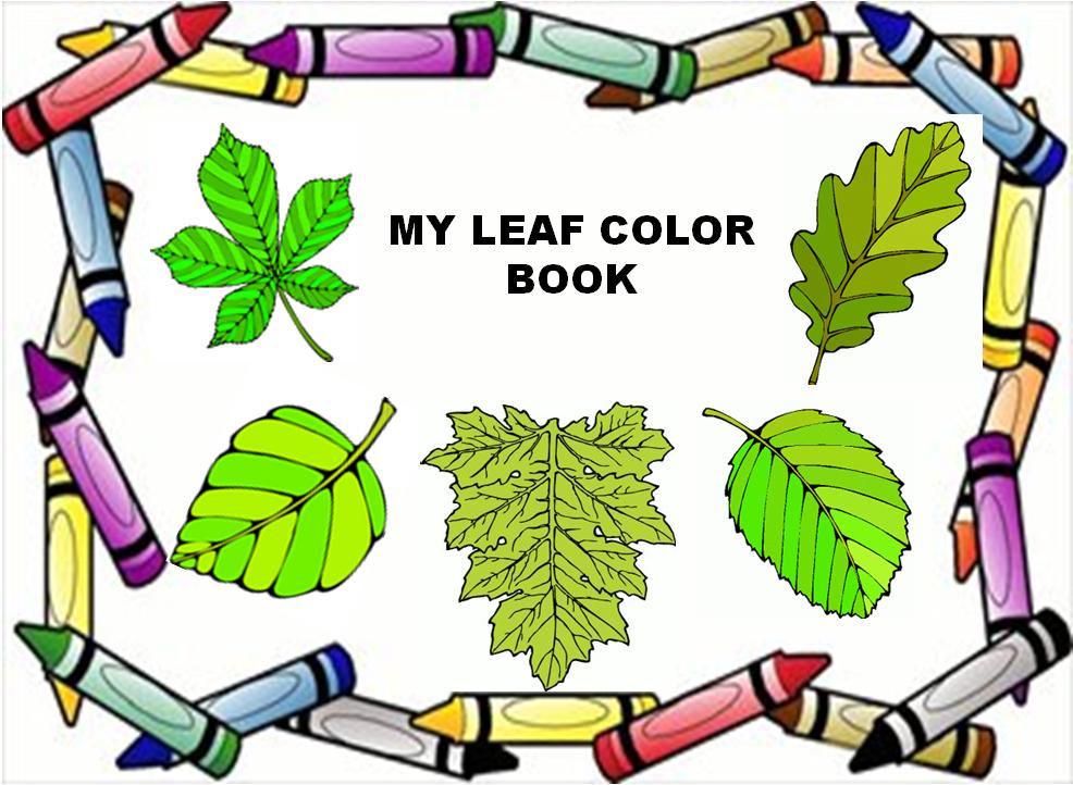 CIKGU EELA (IL) PRESCHOOLERS @ PCE: My Leaf Color Book