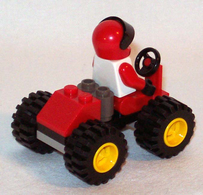 LoTek Bricks: 6619 Red 4WD
