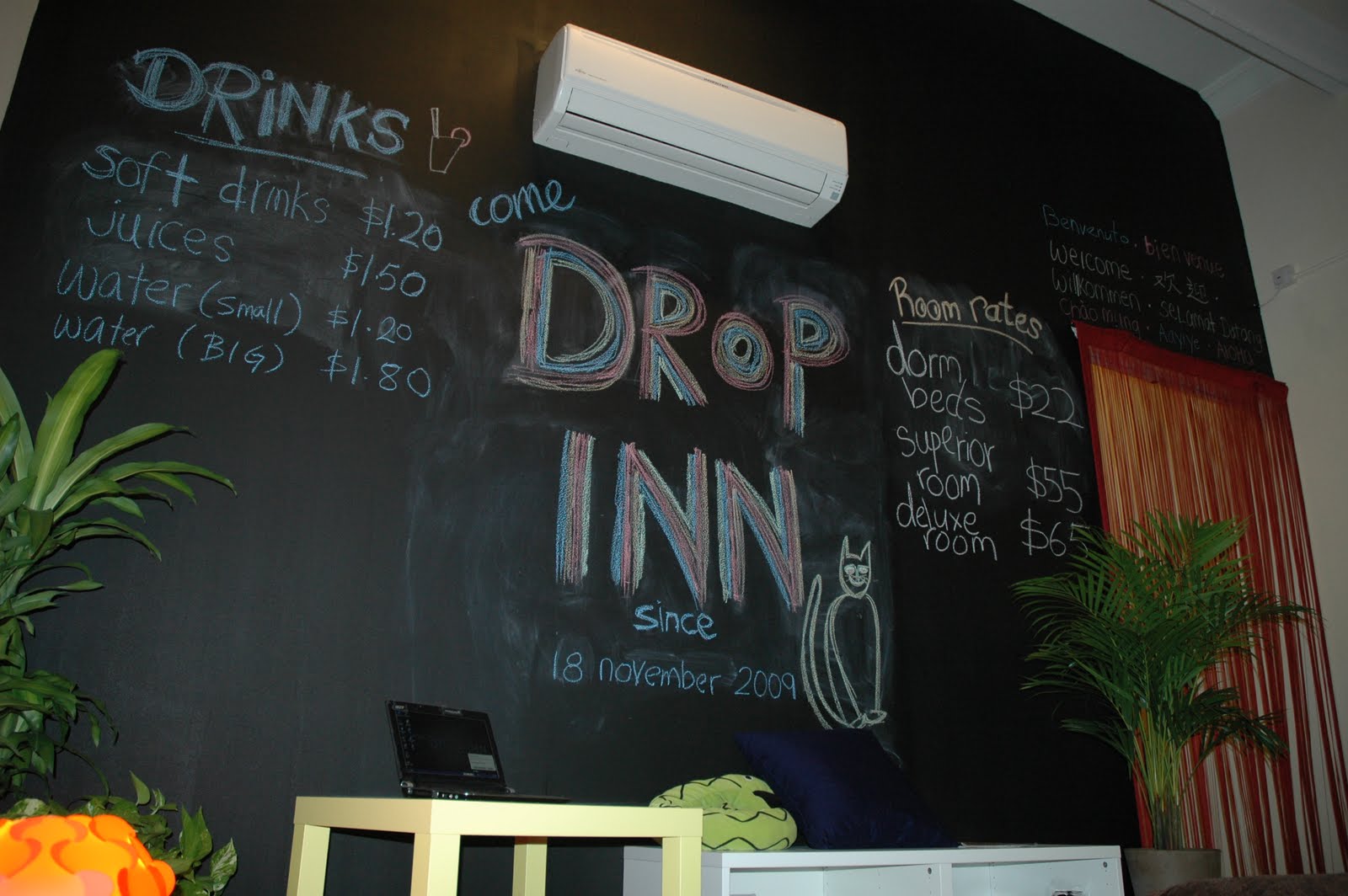DROP INN: Hostel is up!