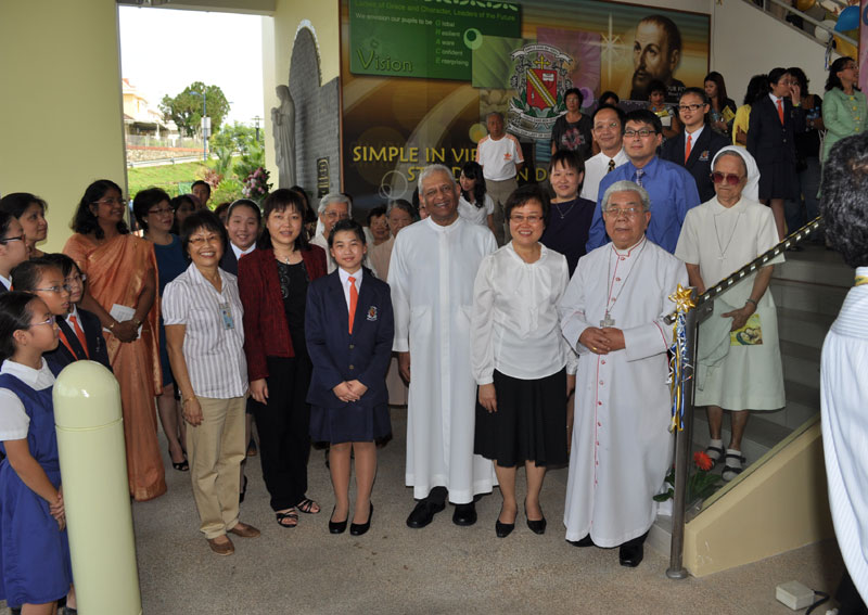 Communion: CHIJ Our Lady of Good Counsel's 50th Anniversary