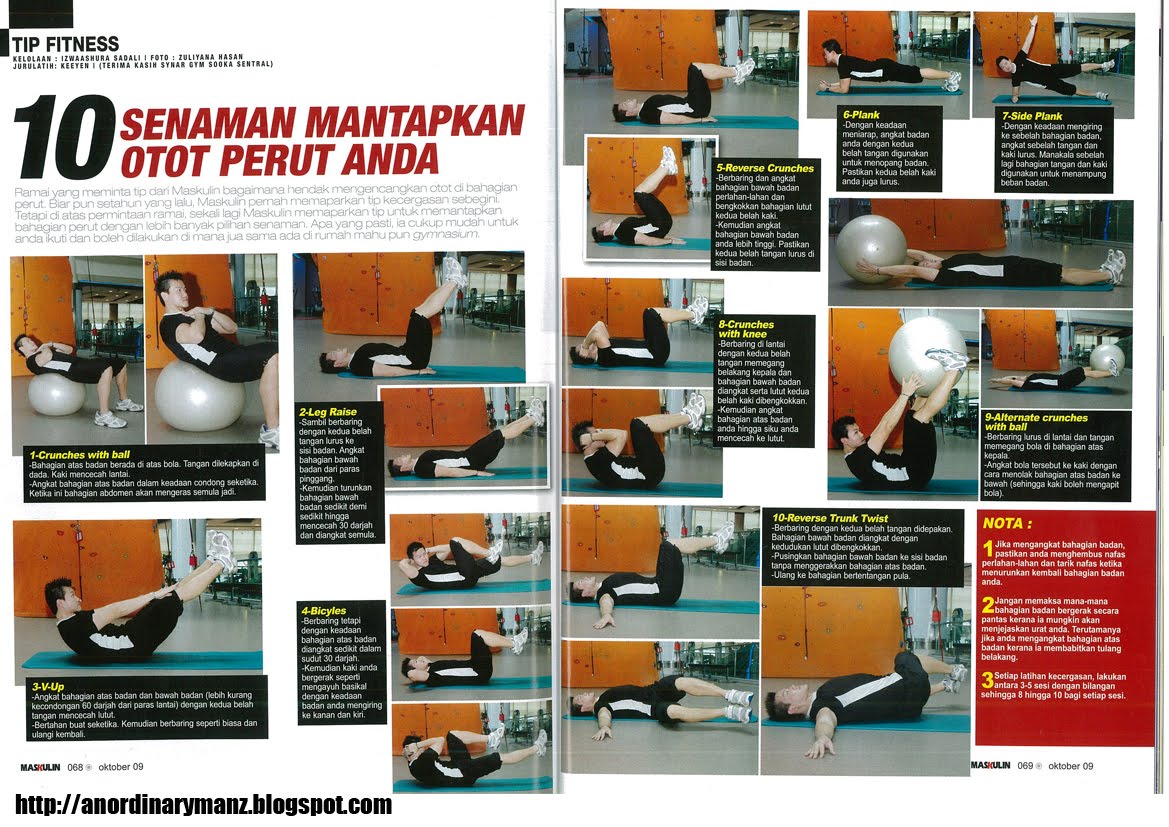 ZERO to HERO: SENAMAN UNTUK OTOT PERUT