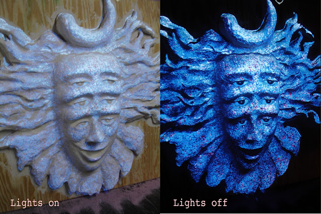 shpongletron: 6 foot Shpongle mask nearly complete