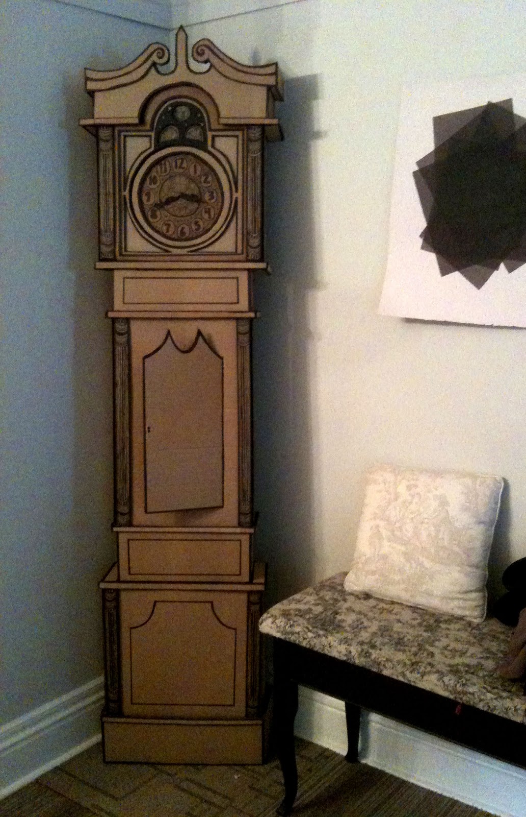 How To Make A Grandfather Clock From Cardboard at Albert Hoopes blog
