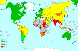 GEOG 1020 Human Geography: Gender-related Development Index