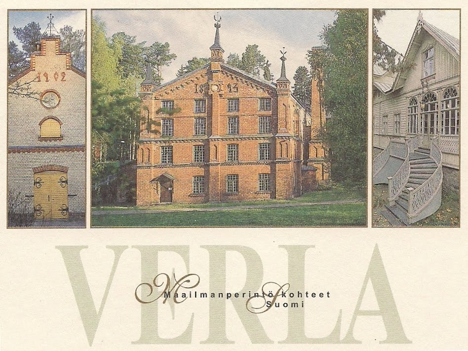 MY UNESCO WHS POSTCARDS COLLECTION: FINLAND - Verla Groundwood and ...