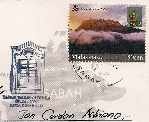 MY UNESCO WHS POSTCARDS COLLECTION: MALAYSIA - Kinabalu Park