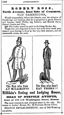 Cottage Street Project: 1849 Advertisements