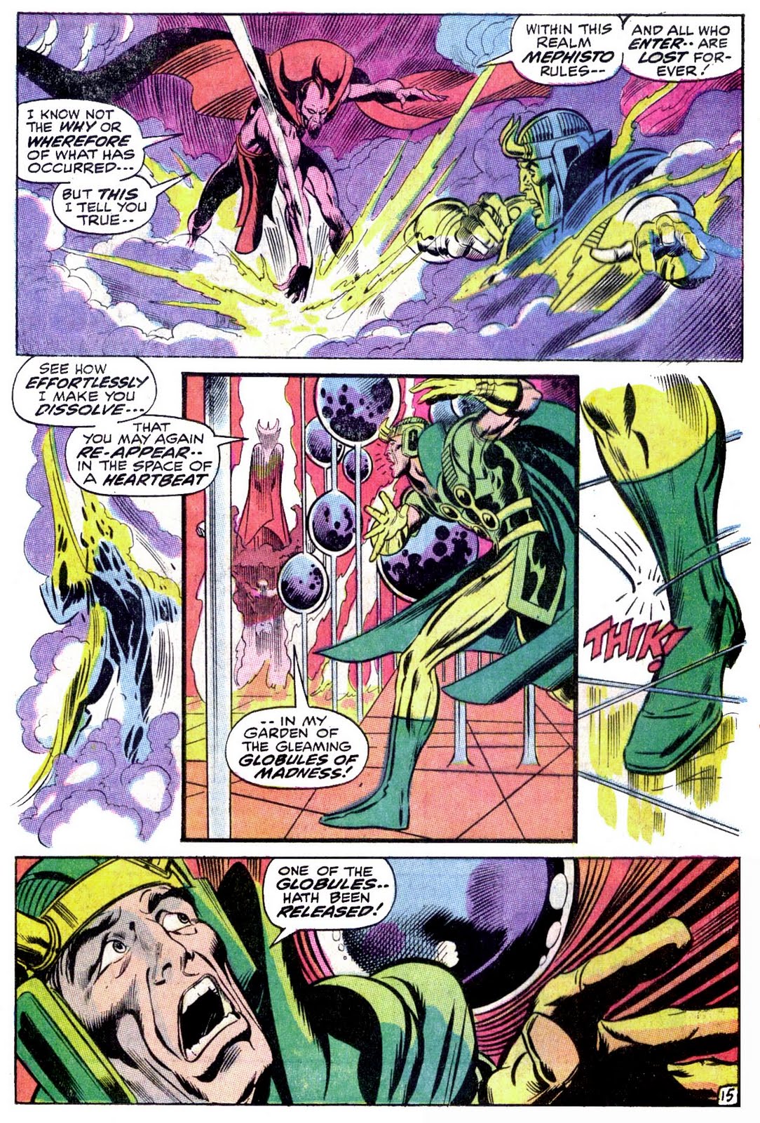 The Warrior's Comic Book Den: The Mighty Thor #180: "When Gods Go Mad!"