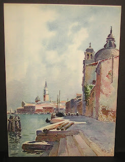 PRINT GALLERY AT BARCLAY GALLERIES: WATER COLOR RENDERINGS OF VENICE BY ...