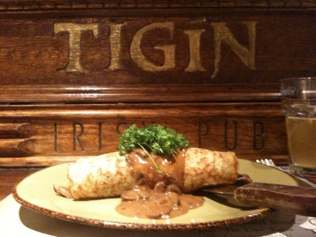 Lunch O'Clock: Trinity Steak Boxty - Tigin Irish Pub, Stamford, CT