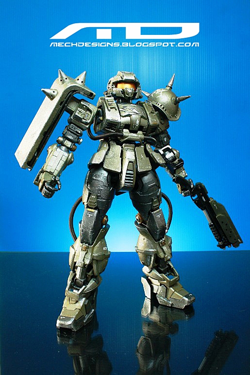 mechdesigns: MG HALO - Master Chief - Zaku