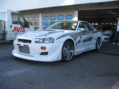 Titanio Tuning: skyline GTR R34 com kit veilside