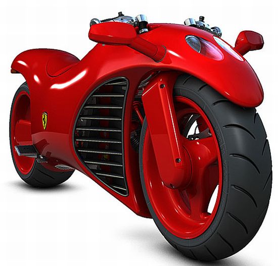 New Brand Of Motorcycle: Ferrari V4 Motorcycles