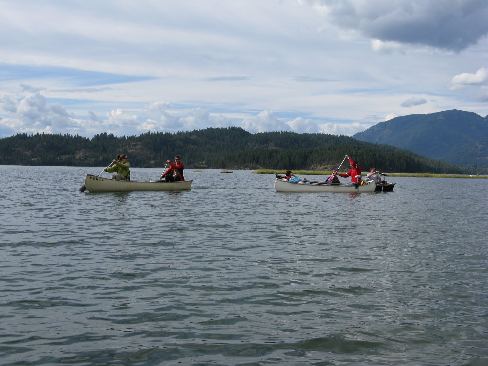 Backpacker Rose: The Canoe Experiences Pend Oreille Lake