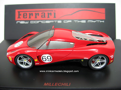 Mini Car Models: 1/43 - Ferrari Millechili - Red Line