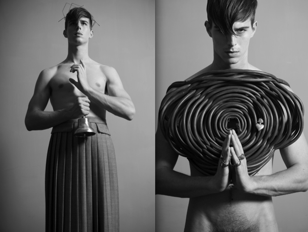 BluhMag | Models, Art and Photography: Pizza by Saverio Cardia