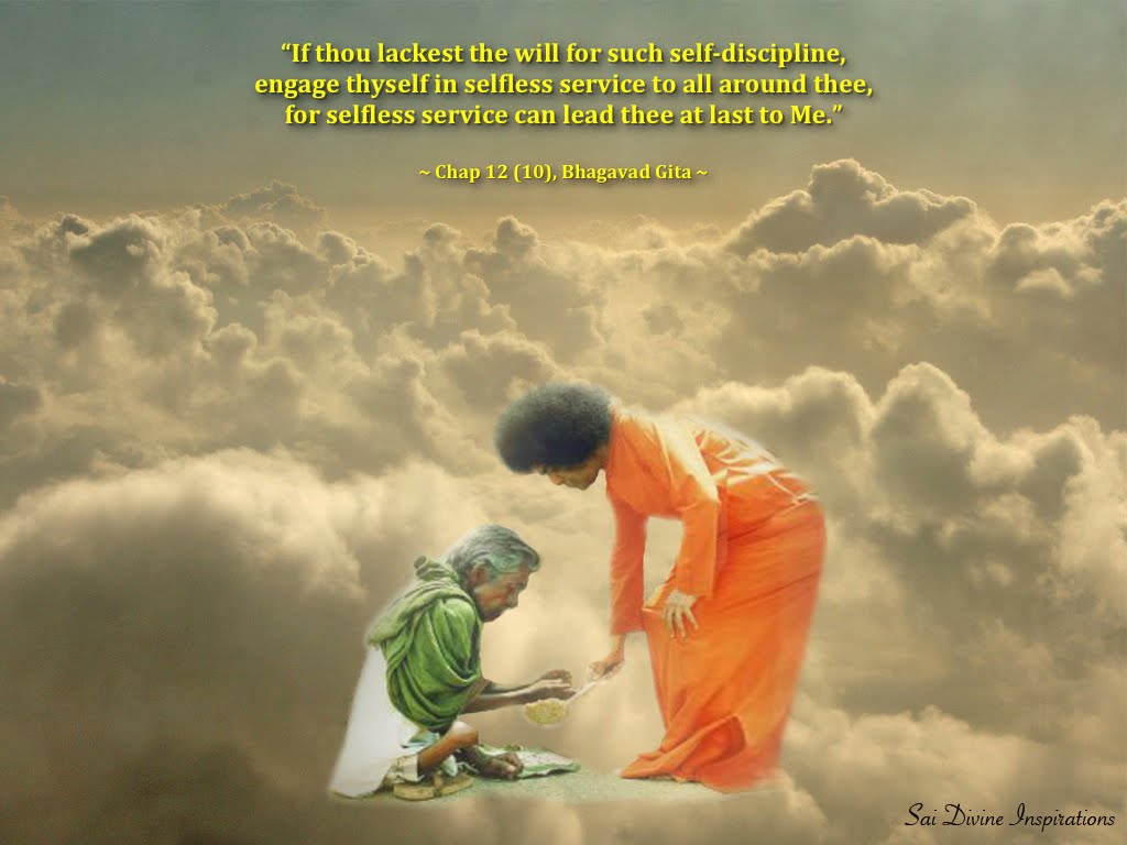 SAI DIVINE INSPIRATIONS: Selfless Service