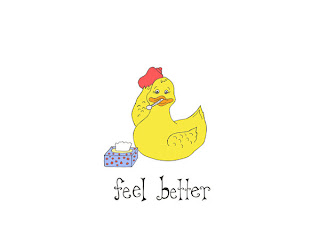 Molly Paper: Feel Better Ducky