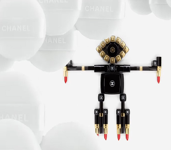 Luxe-Gifts.com: Chanel Makeup Robot Power Activate! by Peter Philips