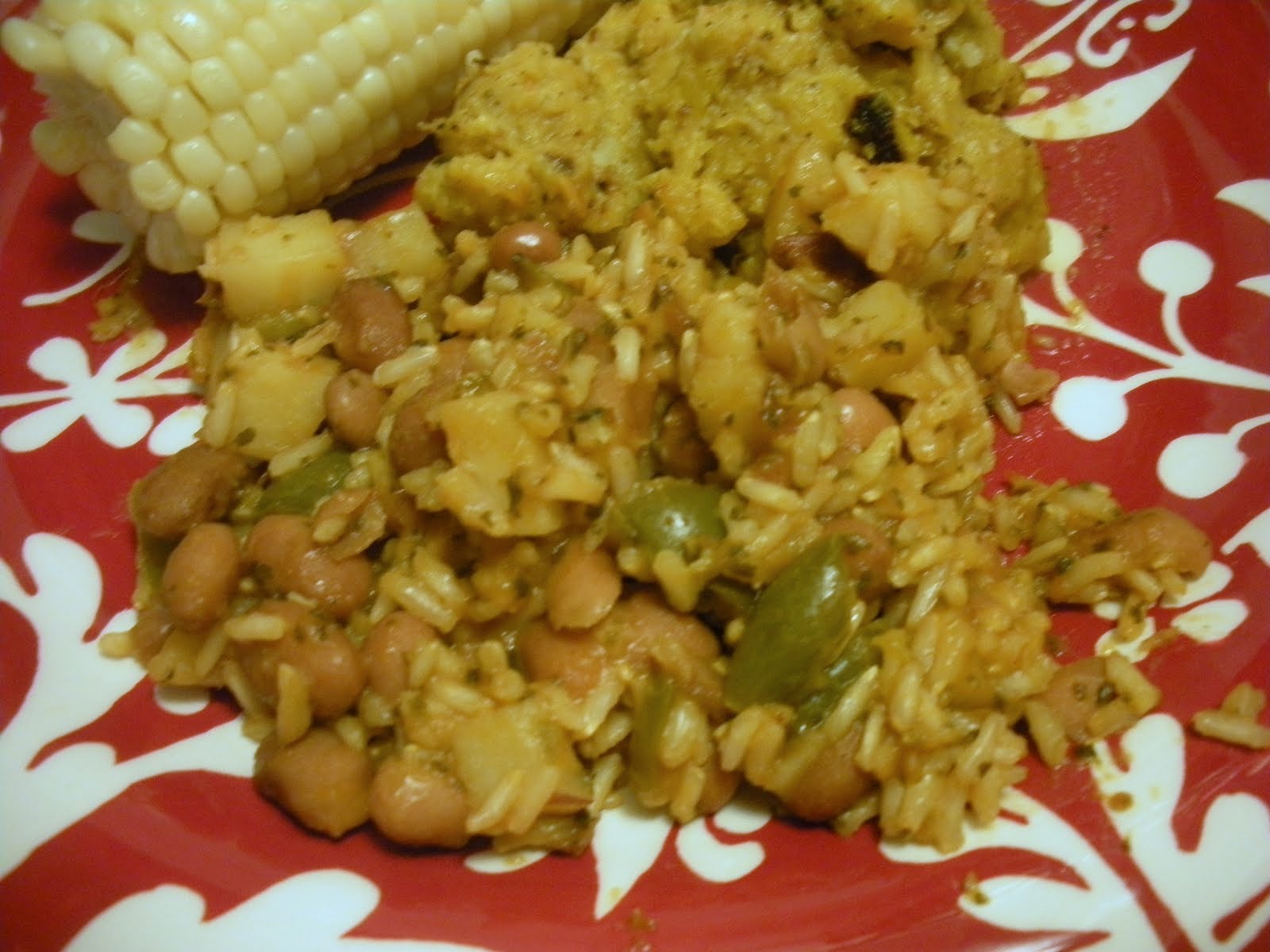 Off The Wall: Puerto Rican Night: Rice & Beans and Mofongo