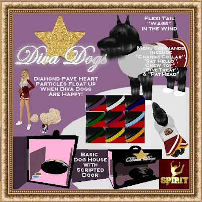 SL SPIRIT: New Release: Diva Dog Collection, Scottie Girl!