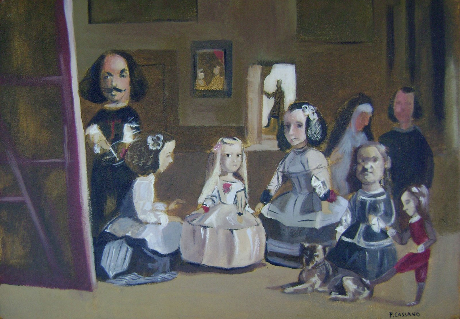 La Tertulia de las Musas: LAS MENINAS DE... ¿VELÁZQUEZ?