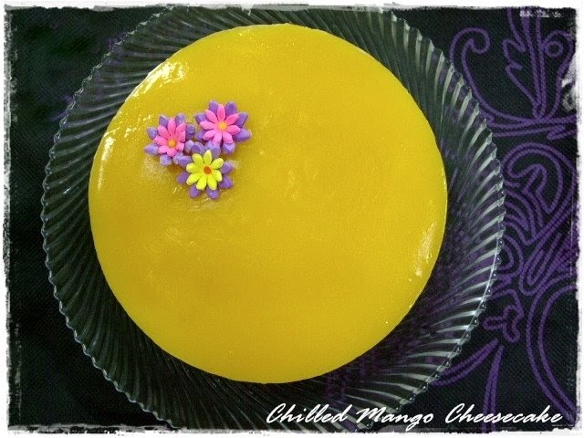 Tested & Tasted: Chilled Mango Cheesecake