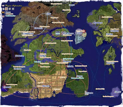 Loucos por Ragnarok: Geografia de Ragnarok