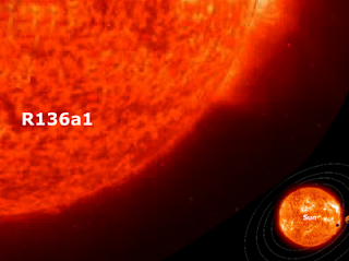R136a1: Más vale que las estrellas adelgazan con la edad