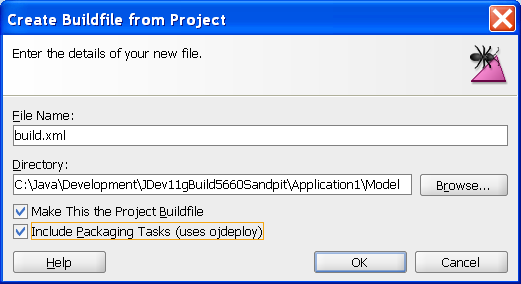 One Size Doesnt Fit All Jdev Ant Build File Tweak Required For Ojdeploy Option