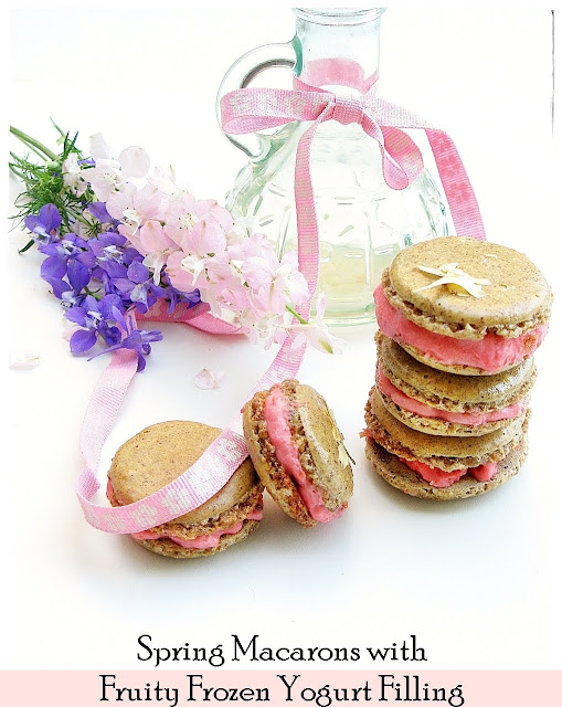 SPRING MACARONS with FRUITY FROZEN YOGURT FILLING...Mac Attack 5 ...
