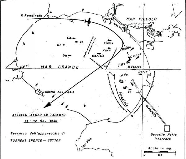 La seconda guerra mondiale: Attacco a Taranto