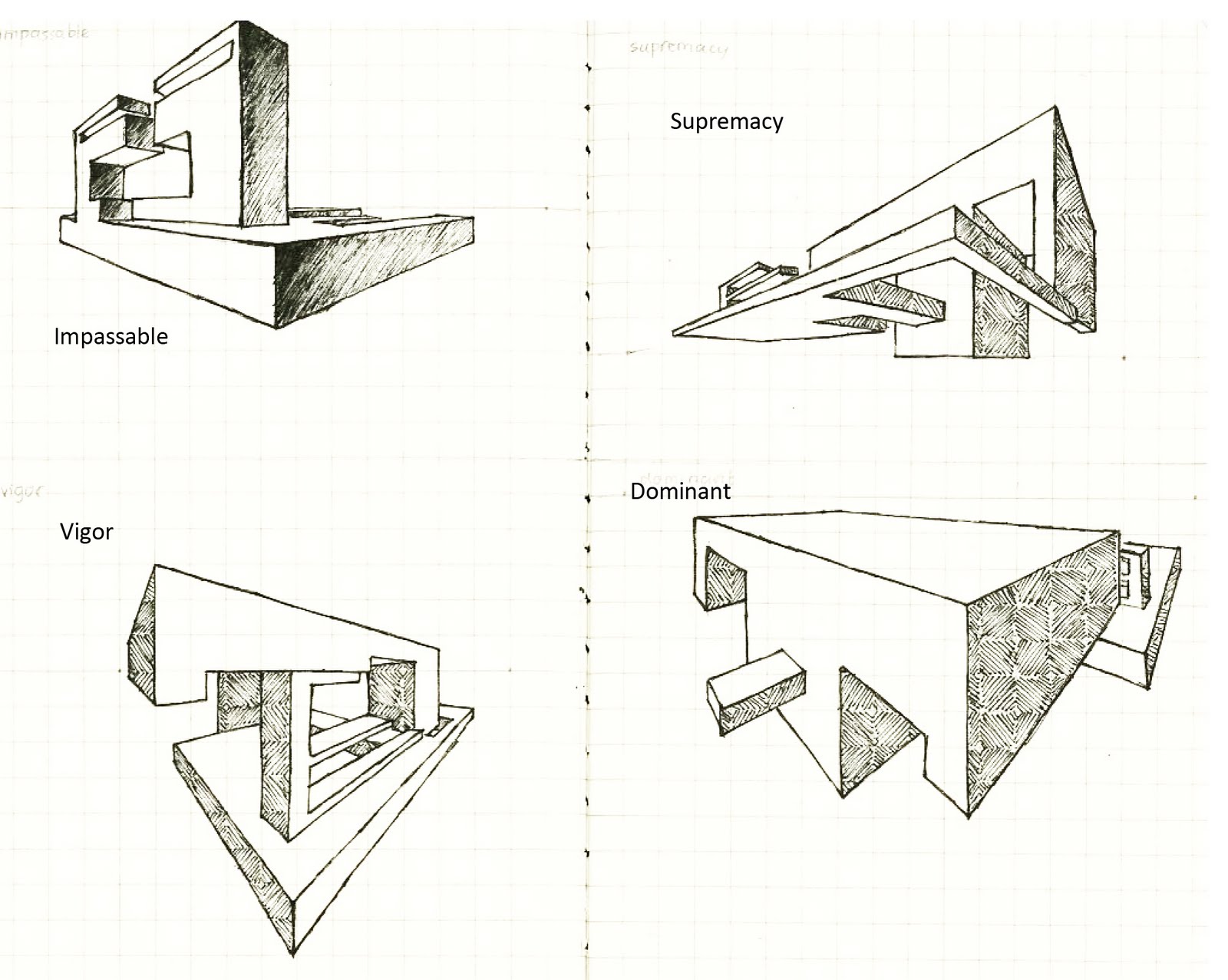 ARCH 1101 - Architectural Design Studio 1: 18 Two Point Perspective