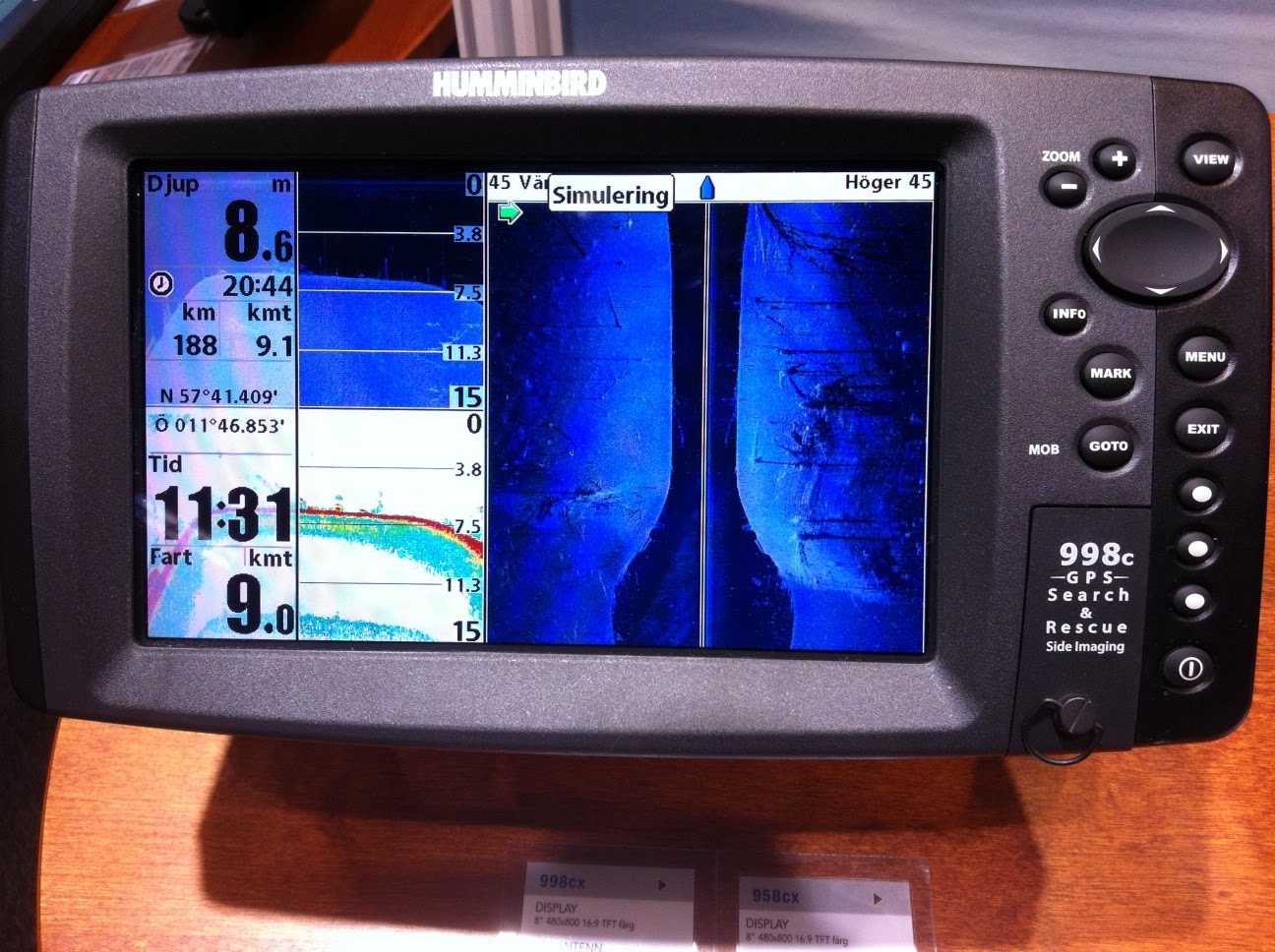 Catch With Care blog: Humminbird 998 | CWC - Catch With Care