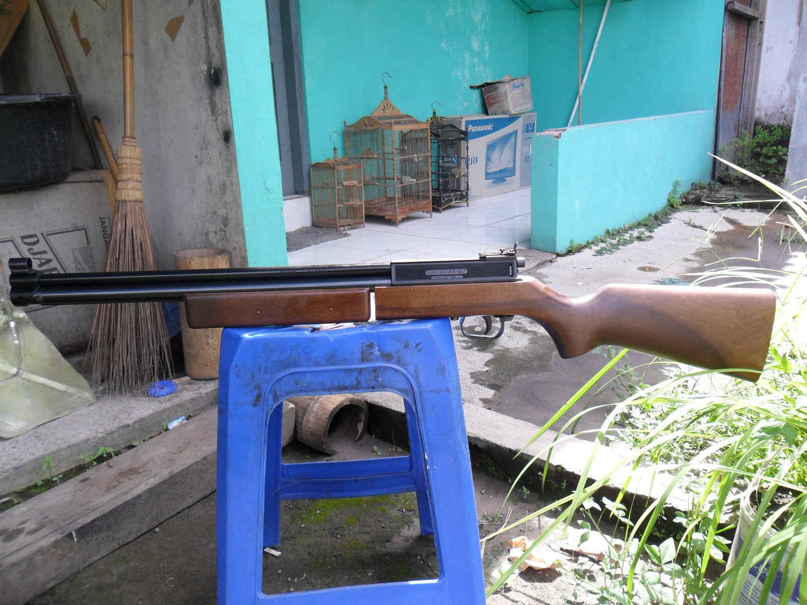 AIR RIFLE HUNTING AND MATCH: SENAPAN SHARP INOVA II MADE IN JAPAN