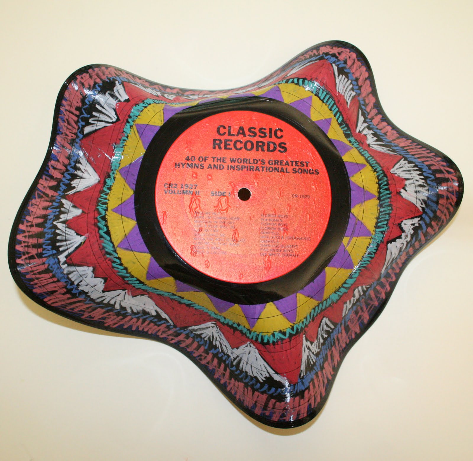 Monument Valley Regional Middle School Art Class: Record Art!