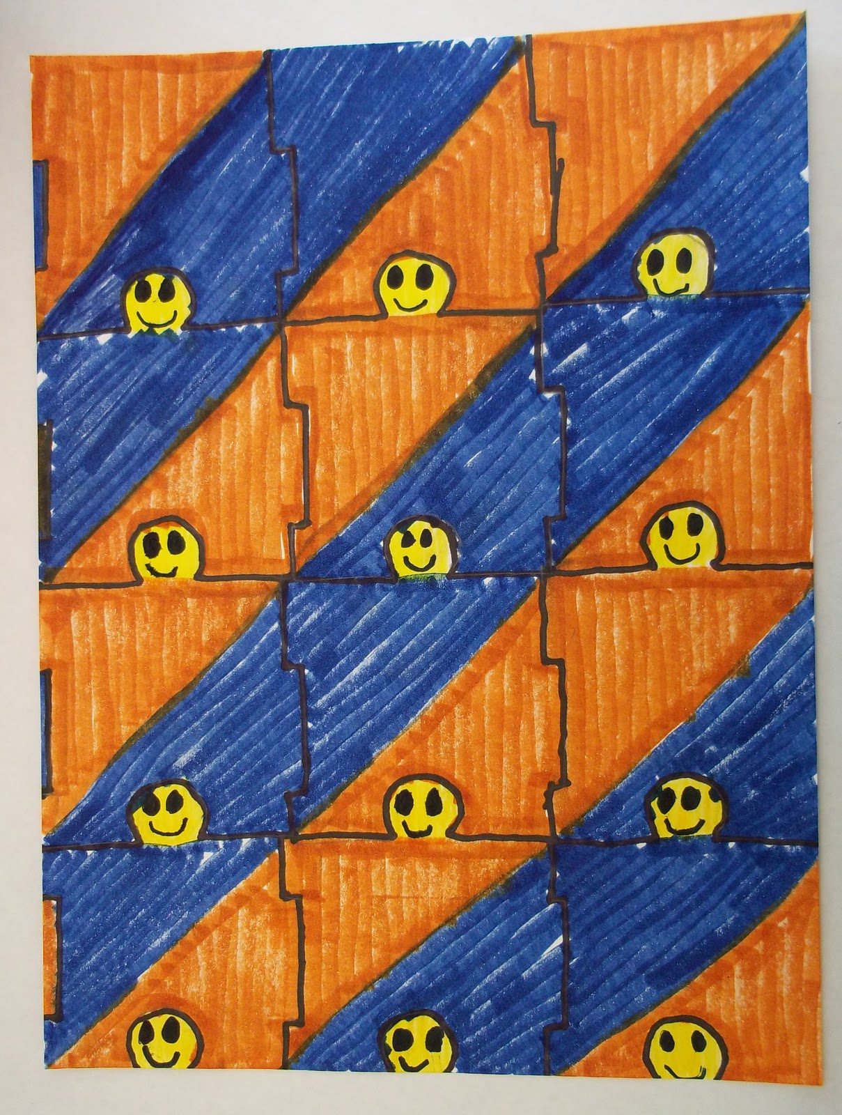 Monument Valley Regional Middle School Art Class: Tessellations, where ...
