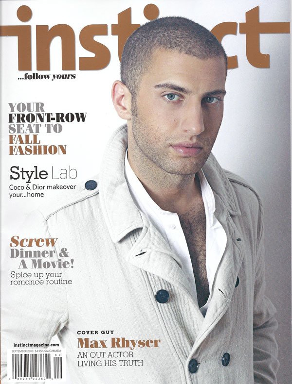 kenneth in the (212): Max Rhyser Does INSTINCT Magazine or Not Another ...