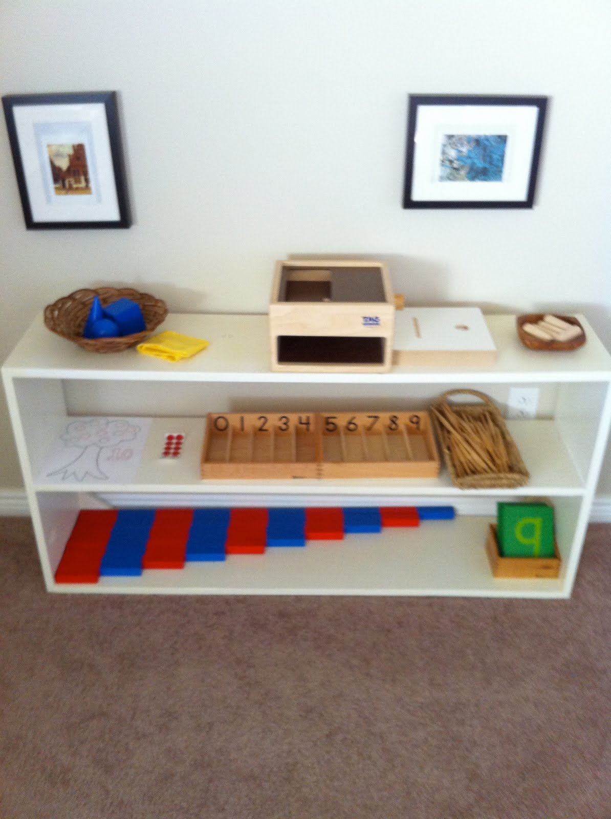 Children's Garden Montessori Preschool: What's on the Shelf