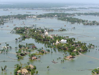 Llamaradas en la noche: Desaparecida New Moore Island en el Golfo de ...